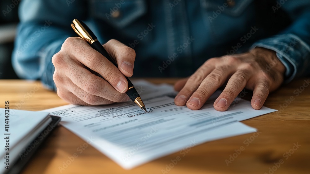 KYC verification concept. Person interacting with Know Your Customer (KYC) compliance and ...