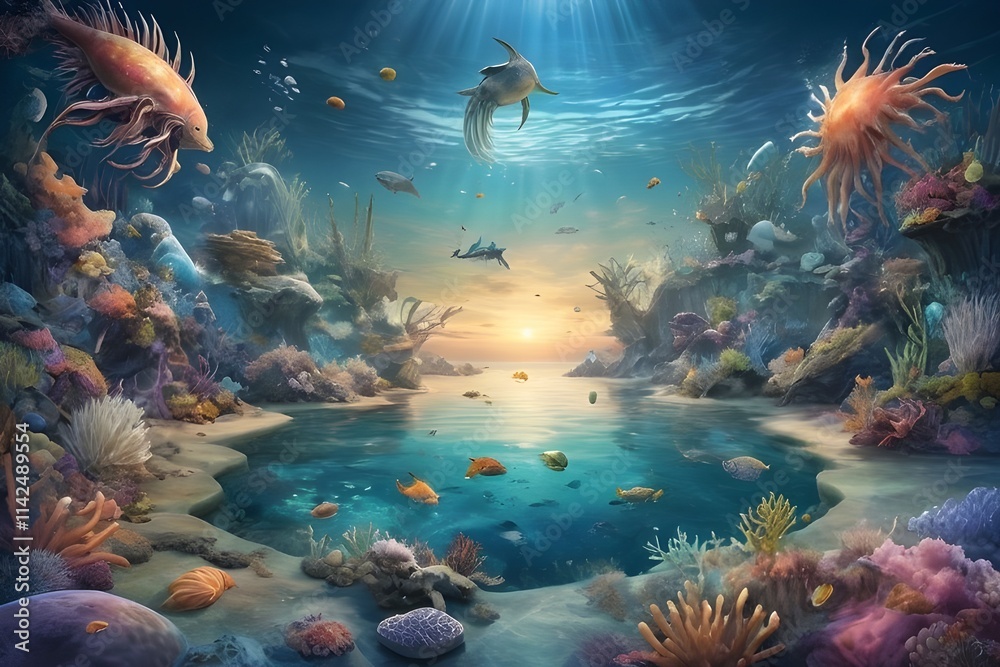 Let your imagination run wild as you envision a tidal pool bursting ...