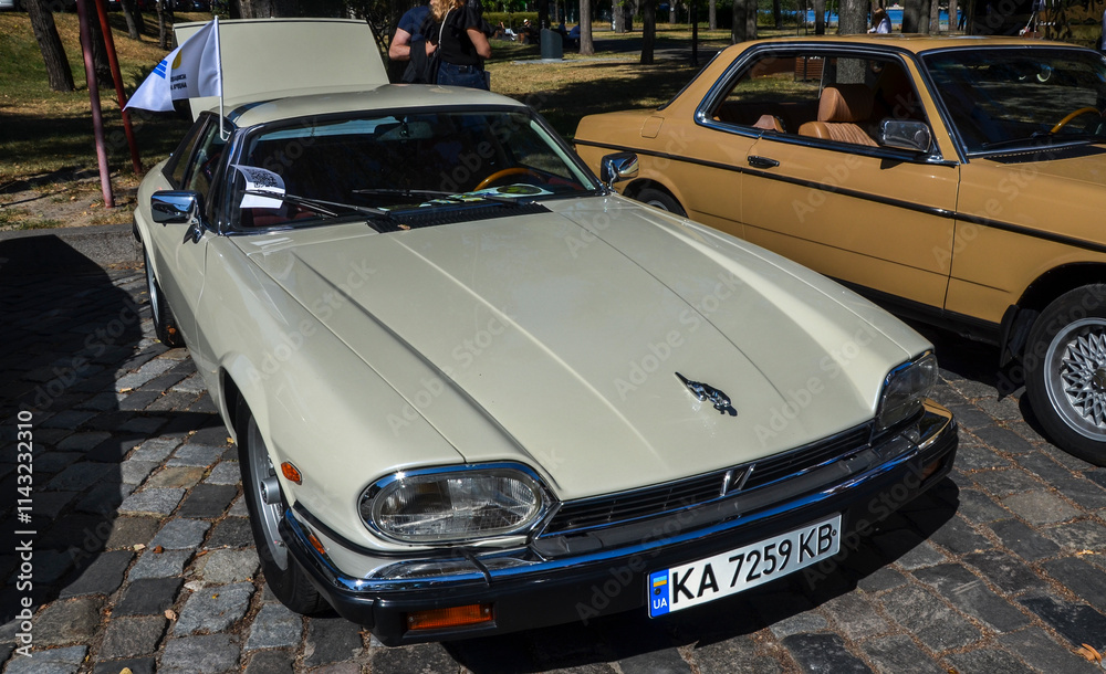 British luxury classic grand tourer 1981 Jaguar XJS V12 is renowned for ...