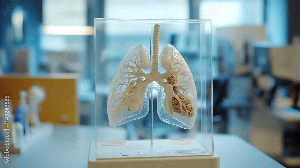 Poster Step-by-step process for Respiratory System including key ...