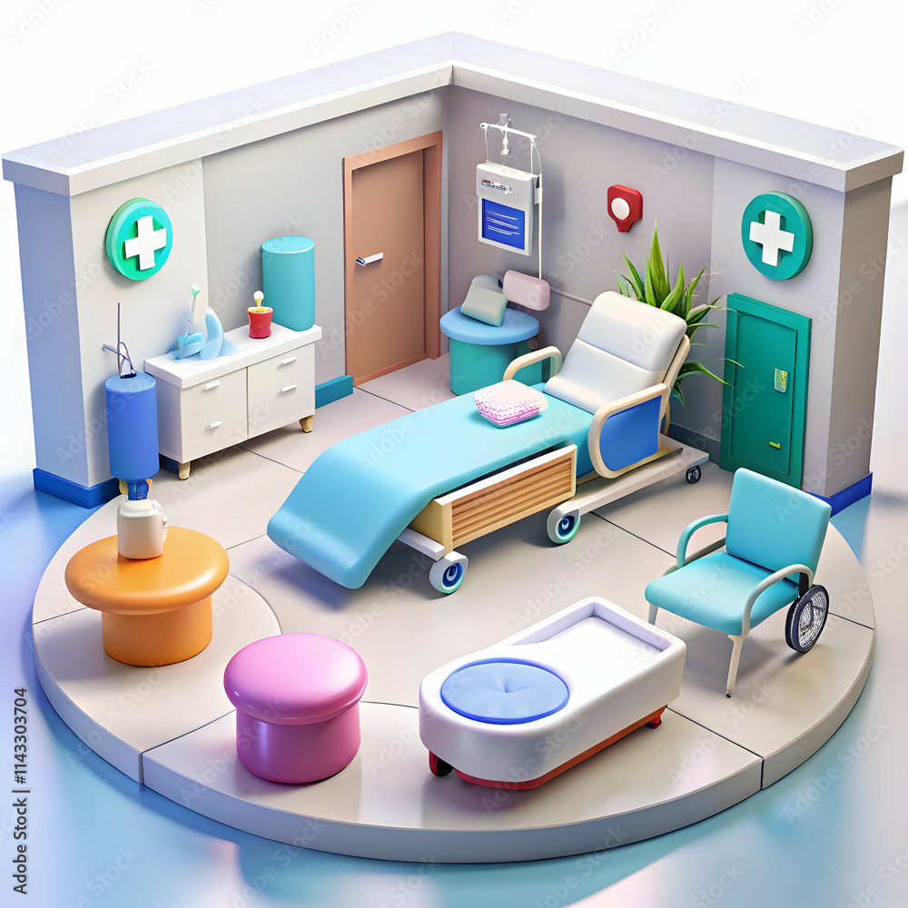 Ergonomic Hospital Design: Soothing Layouts, Calming Art, Accessible ...