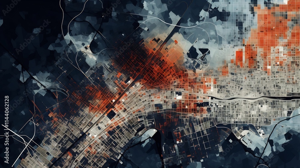 GIS Analyst Overlaying Socioeconomic Data on City Zoning Maps to Provide Insights and Support ...