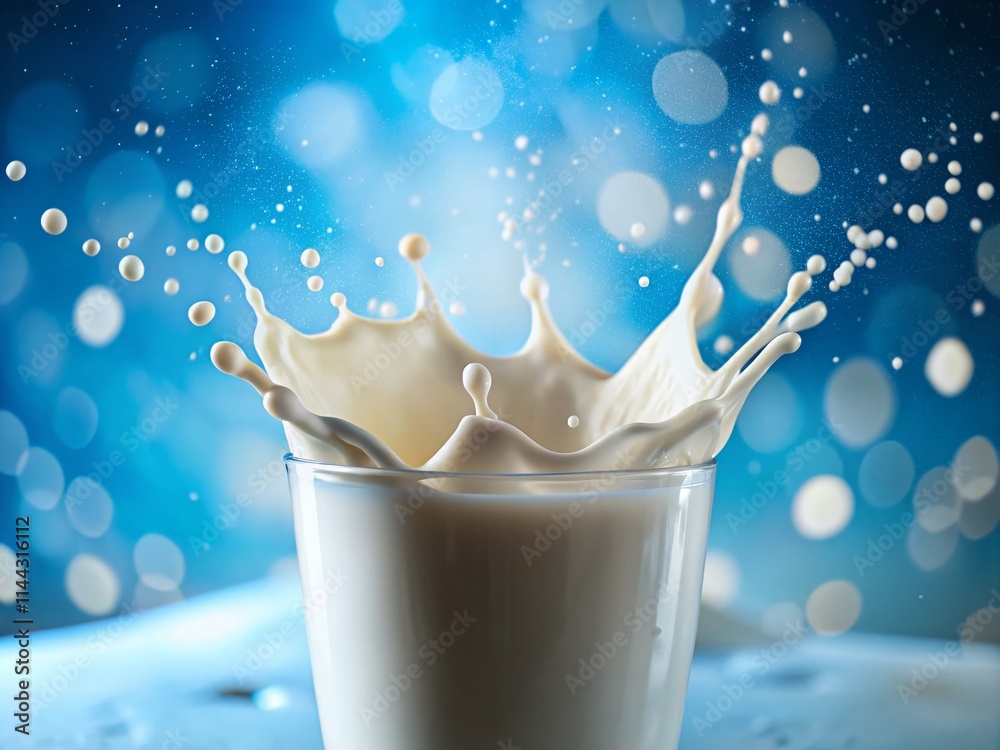 Creamy Milk Background, White Milk Splash, Dairy Product Photography ...