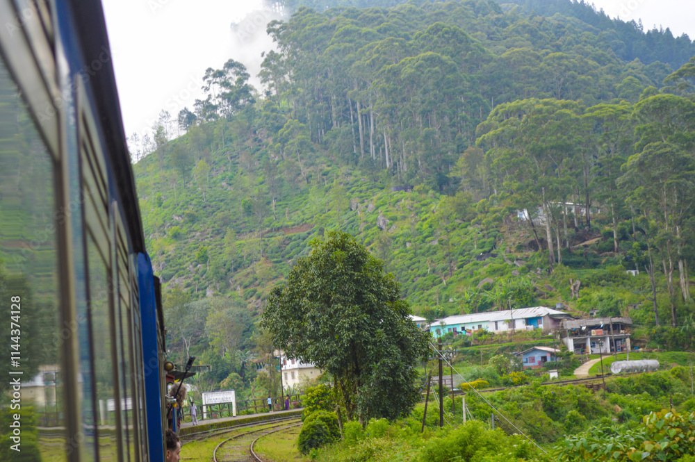 Colonial train route built by the British Empire, offering a journey ...