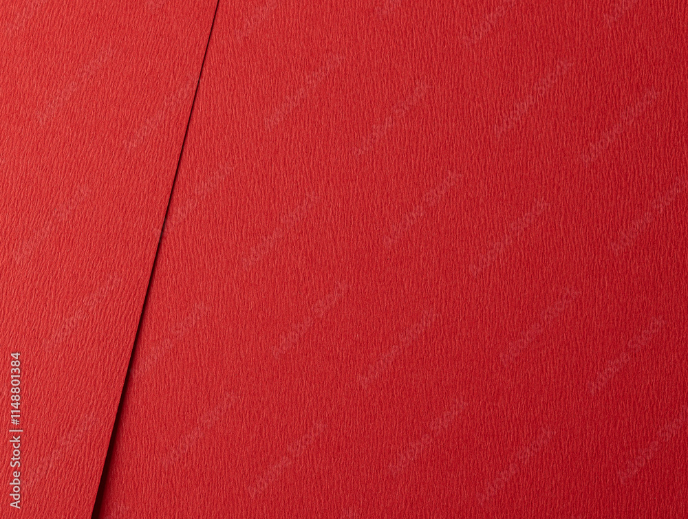 Crimson red paper texture with a matte, vibrant surface and subtle ...