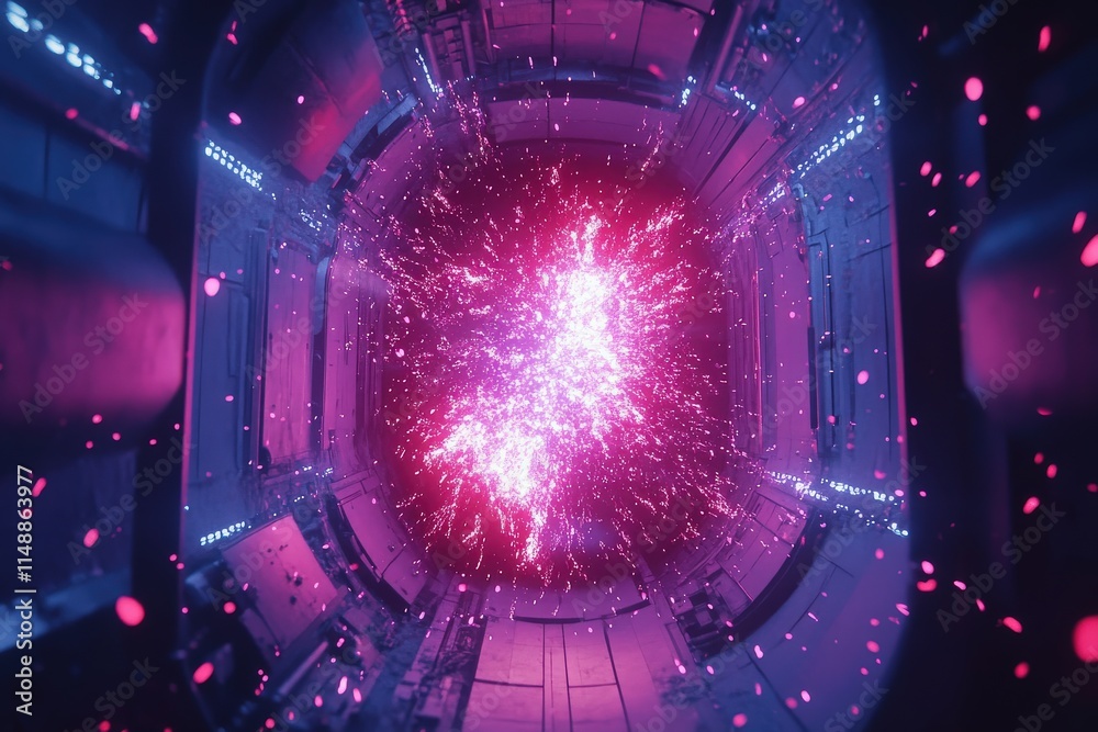 A family cooking a meal using biogas energy from a small, sustainable ...