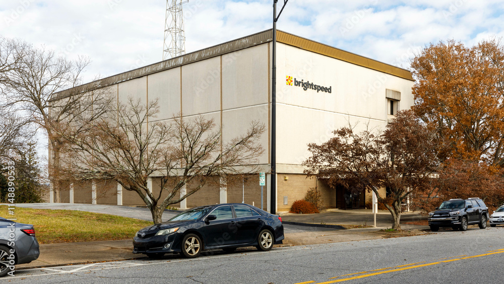 Hickory, North Carolina, USA-19 Dec. 2024: Brightspeed Internet ...