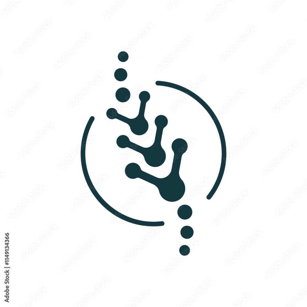 Poster Spinal cord vector icons – Wall Art | UkPosters