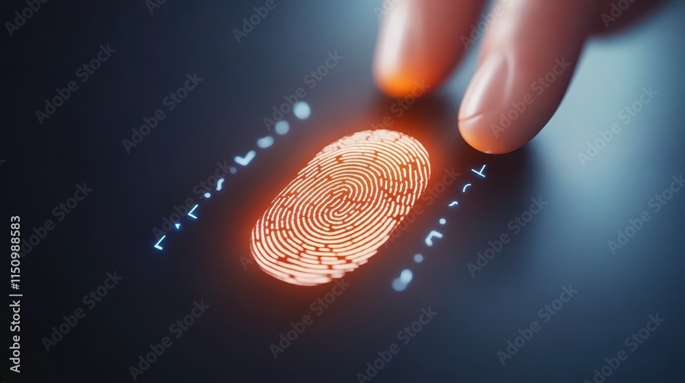 Unique fingerprint patterns, loops, whorls and arches for bio metric ...