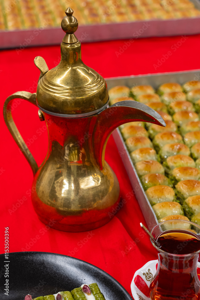 Turkish Tea (Türk Çayı) in the Turkish Desserts Photo, Üsküdar Istanbul ...