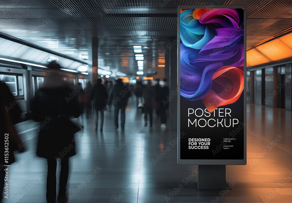 Urban Poster Mockup - Perfect for Advertising and Creative Branding ...