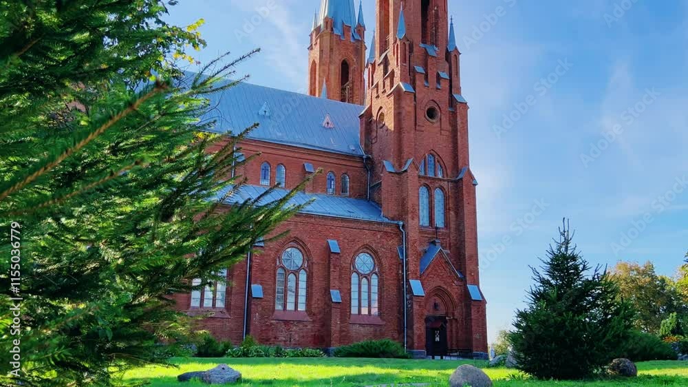 VIDZY is the Church of the Nativity of the Virgin Mary. Catholic Church ...