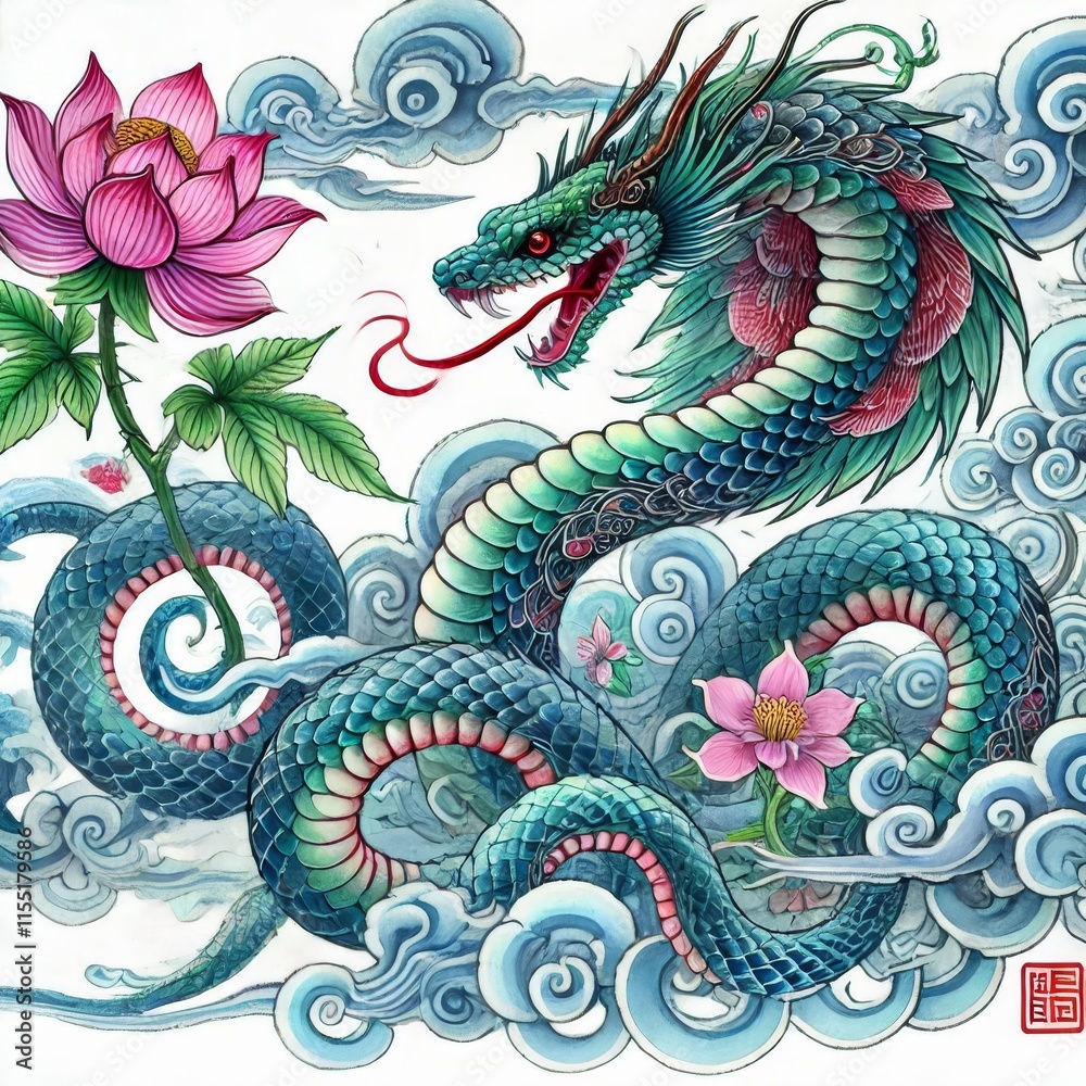 Chinese Zodiac Snake Sign - Year of the Snake - Cycle of Animals and ...