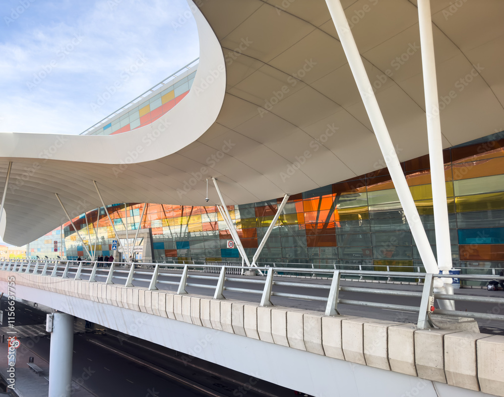 Yerevan, Armenia, April 4, 2023: Yerevan Zvartnots International ...