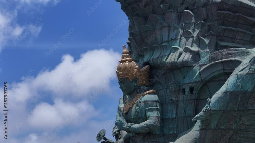 Vidéo Stock Bali, Indonesia 26 December 2024 : Landmark Bali Island ...