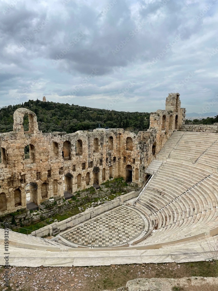Poster This image shows an ancient amphitheater – Wall Art | UkPosters