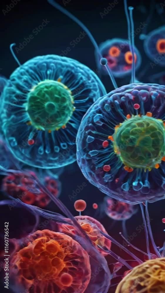 A captivating time-lapse animation showing embryonic stem cells ...