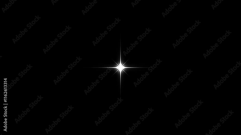 Twinkle light stars sparkling, Star twinkling for festive holiday event ...