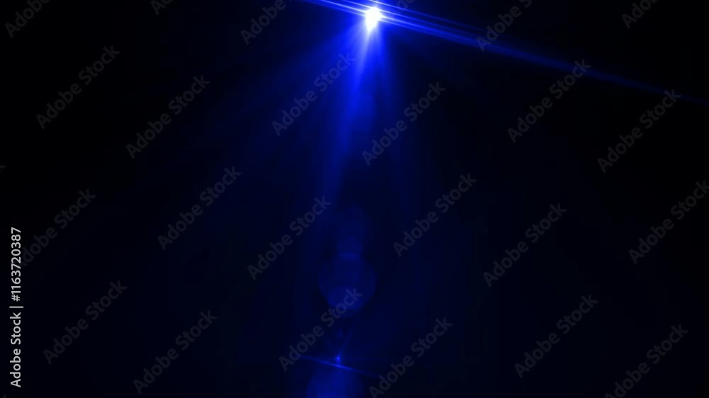 optical shine lens flares flickering rotation and light lens flares ...