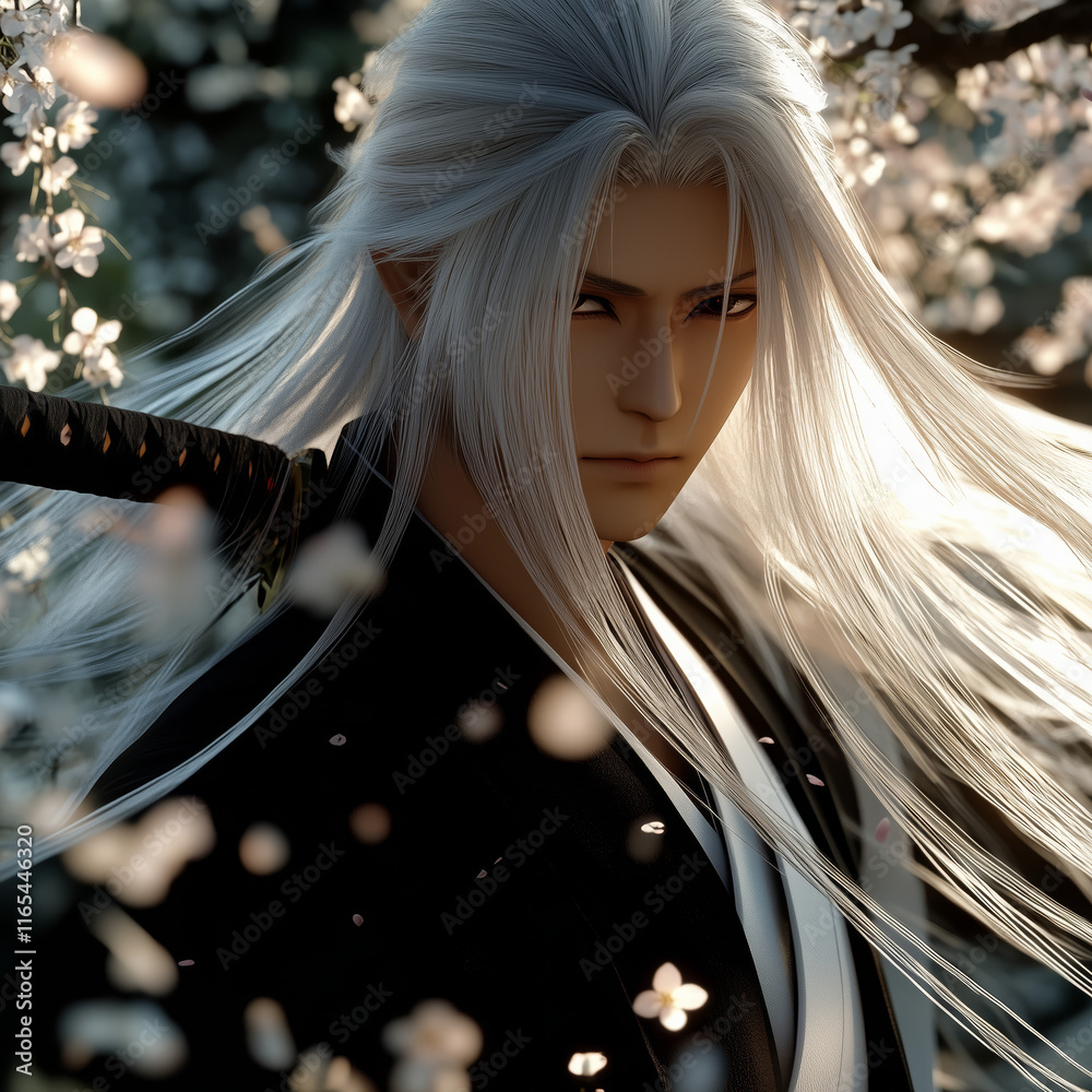 Photo & Art Print Generate a hyper-realistic 3D model of Kuchiki ...