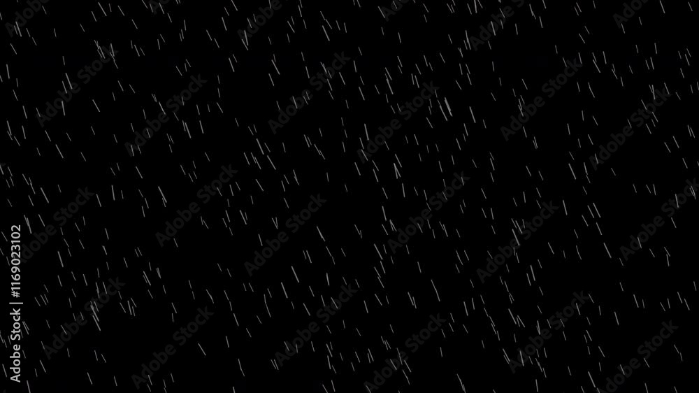 Heavy rain animation rainfall falling dropping transparent background ...