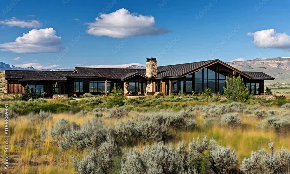 Mountainside Ranch House with Expansive Views Stunning Architecture in ...
