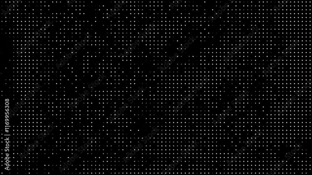 4k halftone animated dots texture abstract background loop animation ...