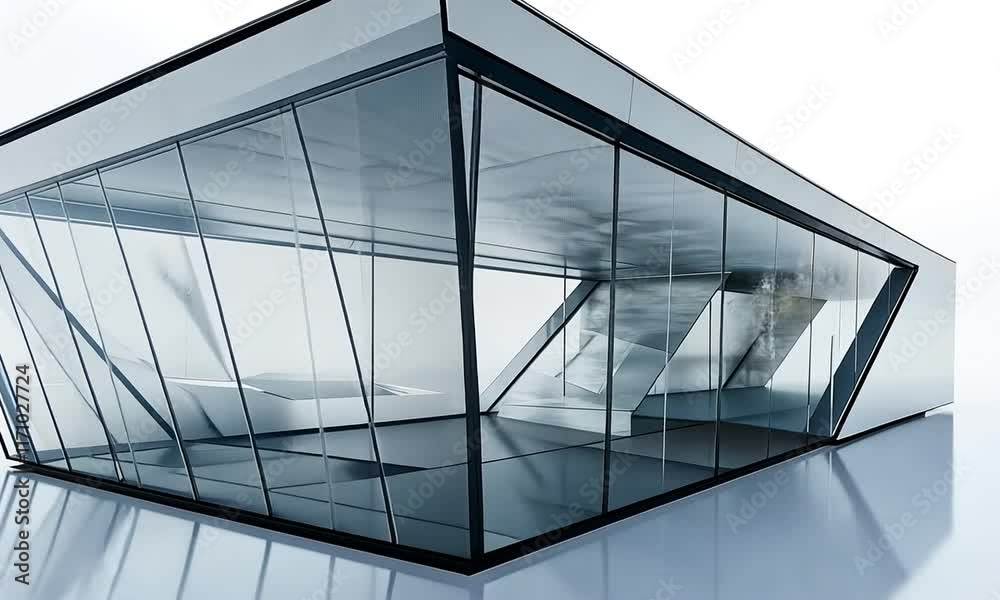 Modern Glass Pavilion Architectural Design: A Futuristic Structure ...