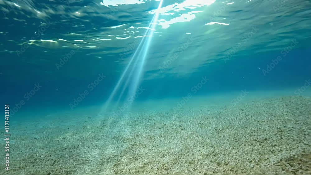 underwater background scene floor light sand rays underwater scene ray ...