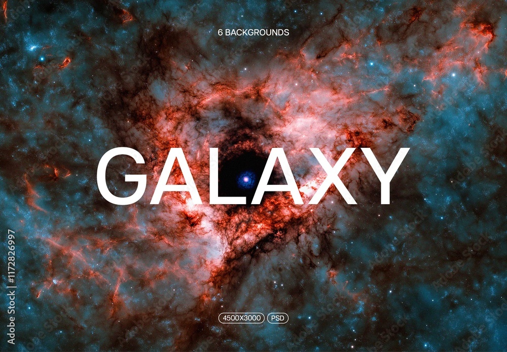Galaxy Backgrounds Pack Stock Template | Adobe Stock