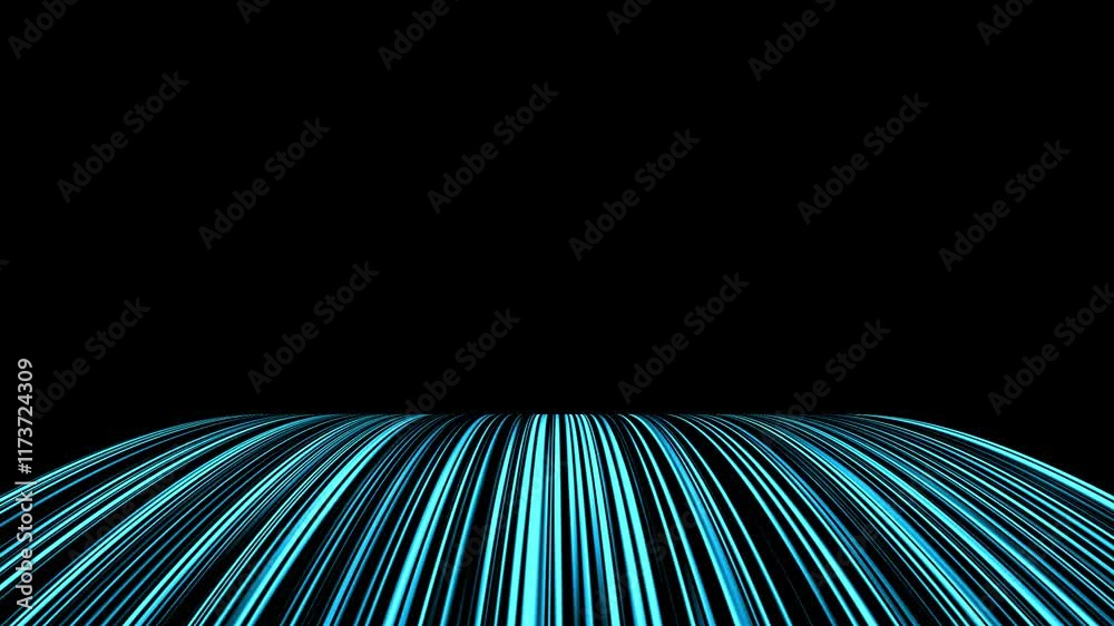 blue technology background data lines 4k animation digital lines ...