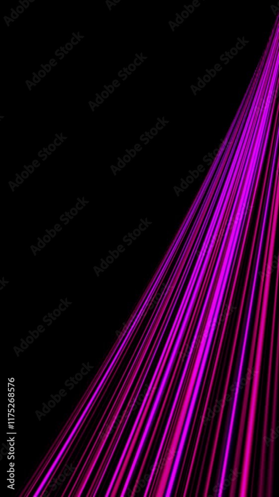 purple technology background data lines 4k animation digital lines ...