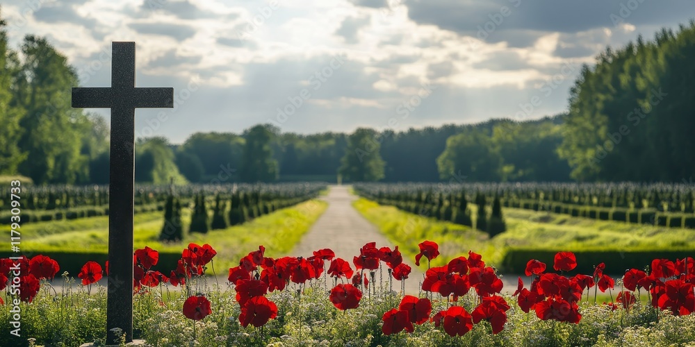 Photo & Art Print memorial site honoring soldiers of the first world ...