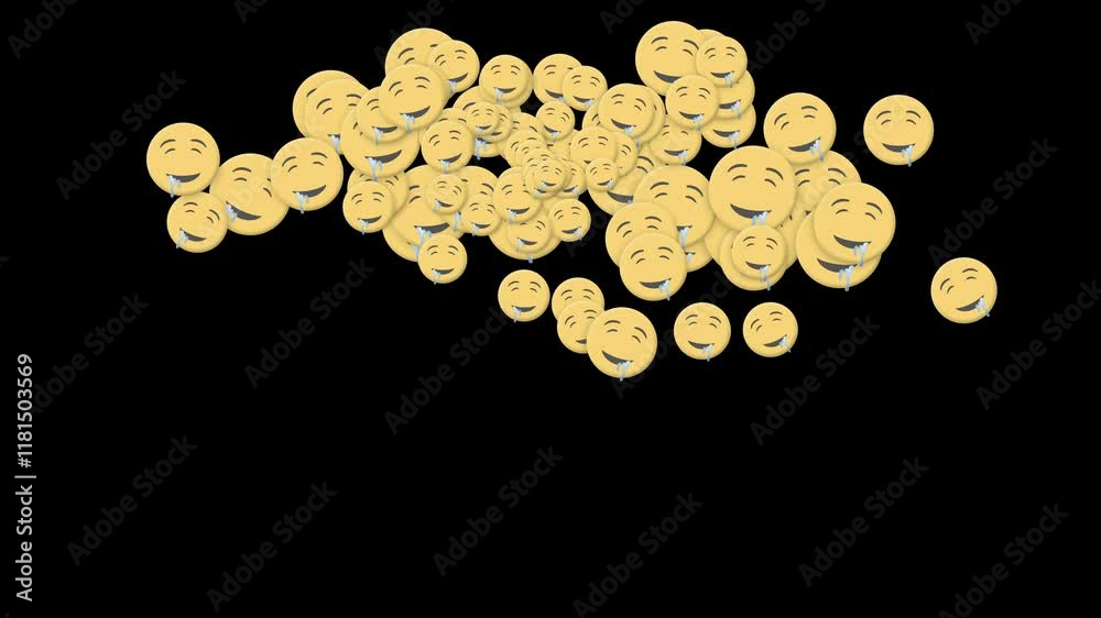 drooling, emoji, animated, saliva, funny, face, expression, hungry ...