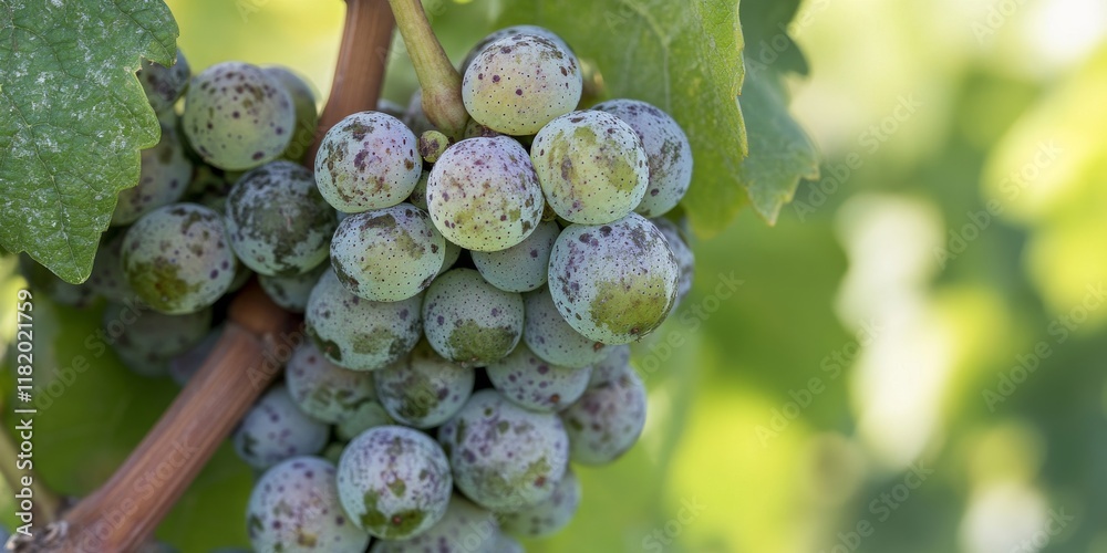 Fungal disease of grapes, including Oidium and Powdery mildew, poses a significant challenge ...