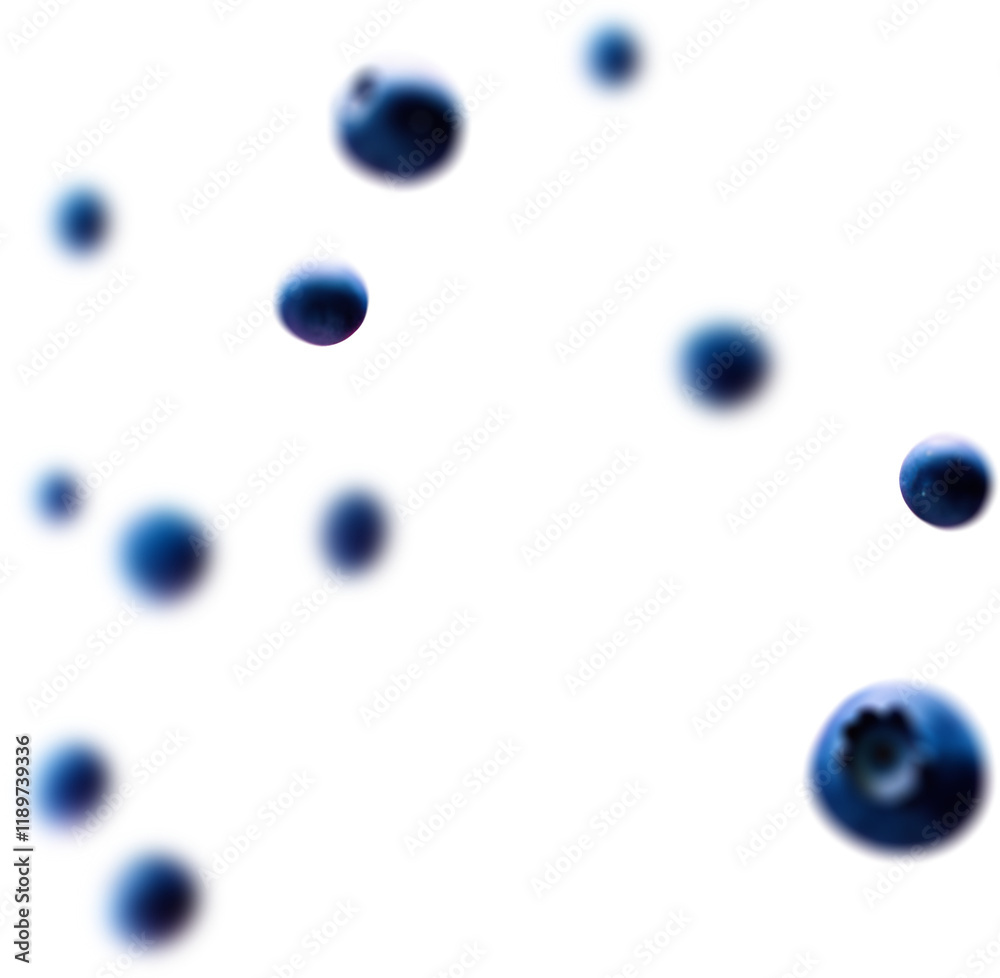 Poster Falling Blueberry PNG clipart, Blueberry in the air, Motion ...