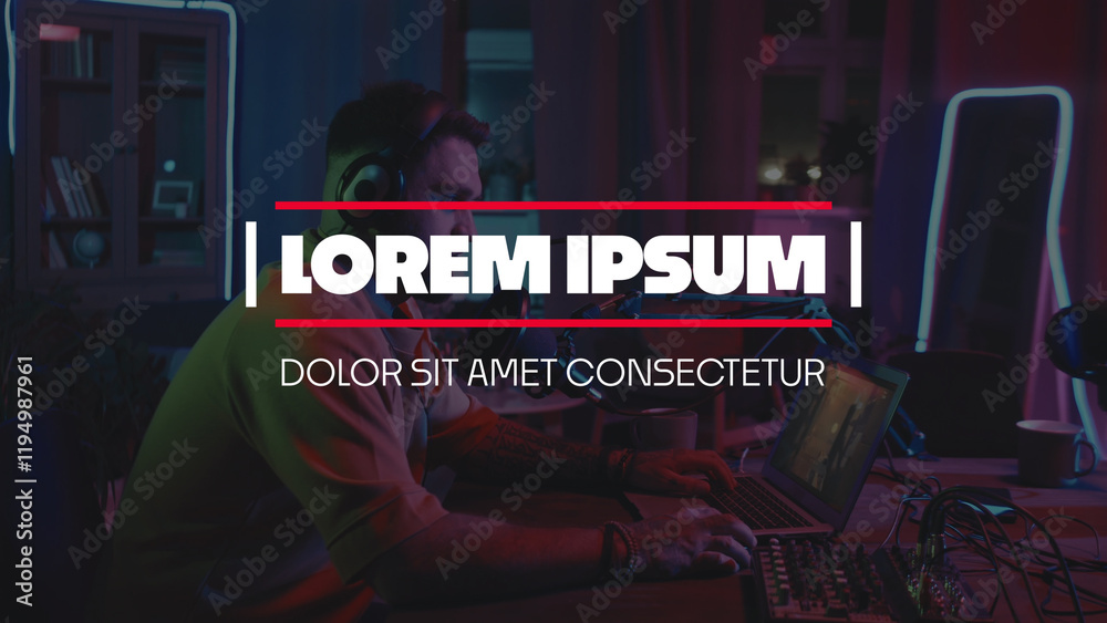 Modern Animated Text for Professional Marketing Campaigns Stock ...