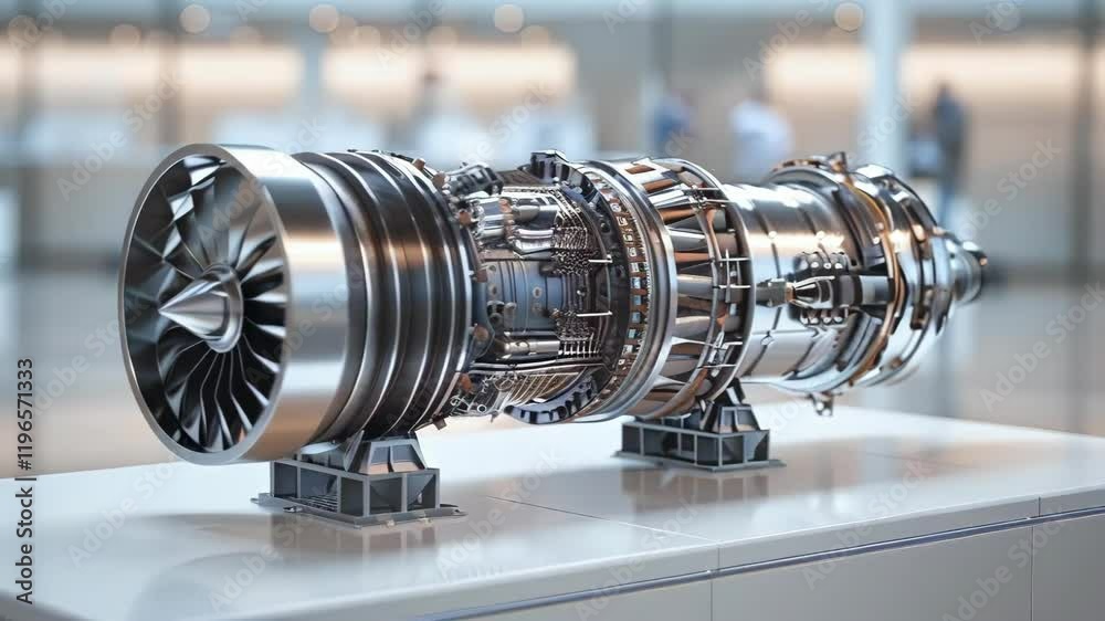 video of Turbine Engine Profile: Aviation Technologies. Detailed ...