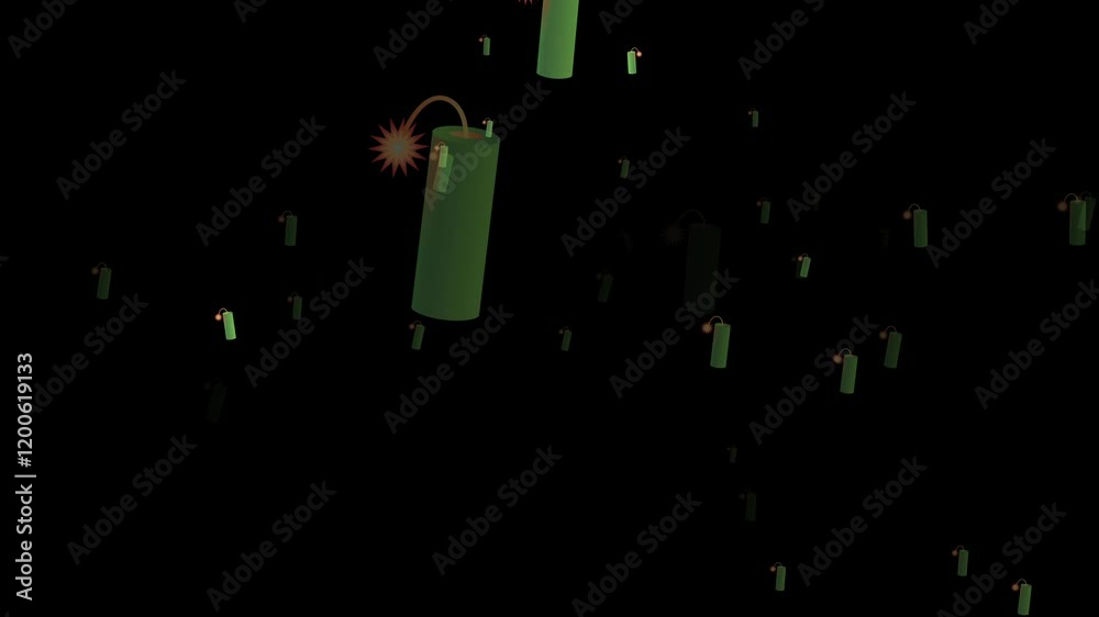 dynamite, emoji, animated, explosion, stick of dynamite, fire, fuse, bomb, animation, blast, TNT ...