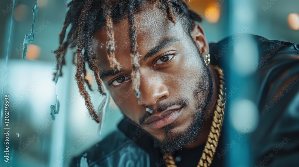 Photo & Art Print A striking image of an individual with a cool ...