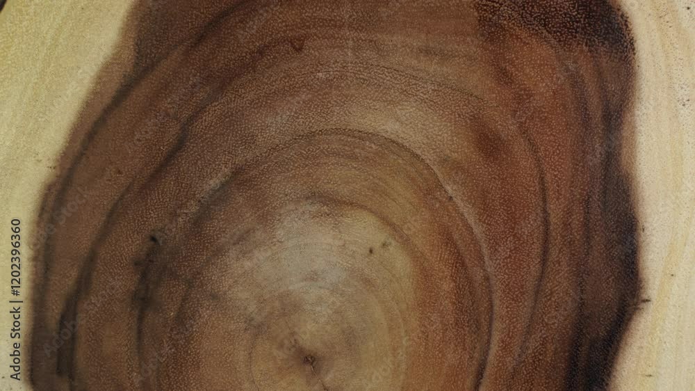 Old Ash tree rings texture close up. Wooden circle stump trunk ...