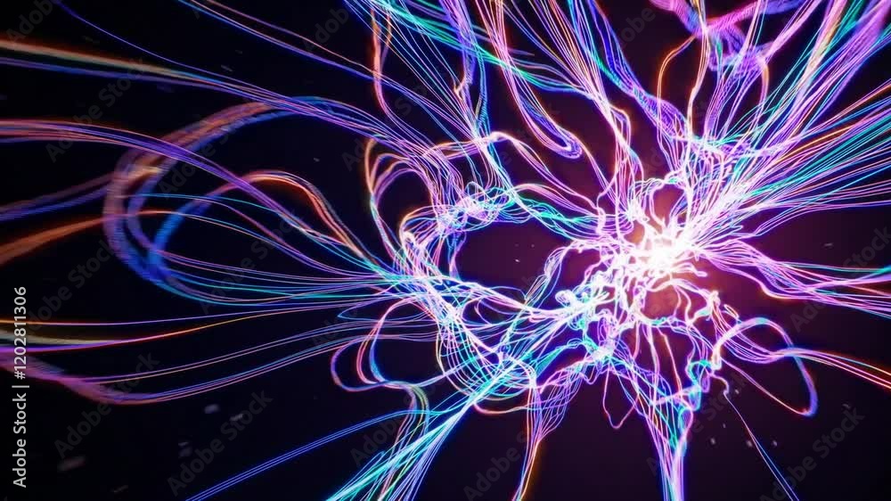 Initial singularity bursts into existence, releasing cascades of pure ...