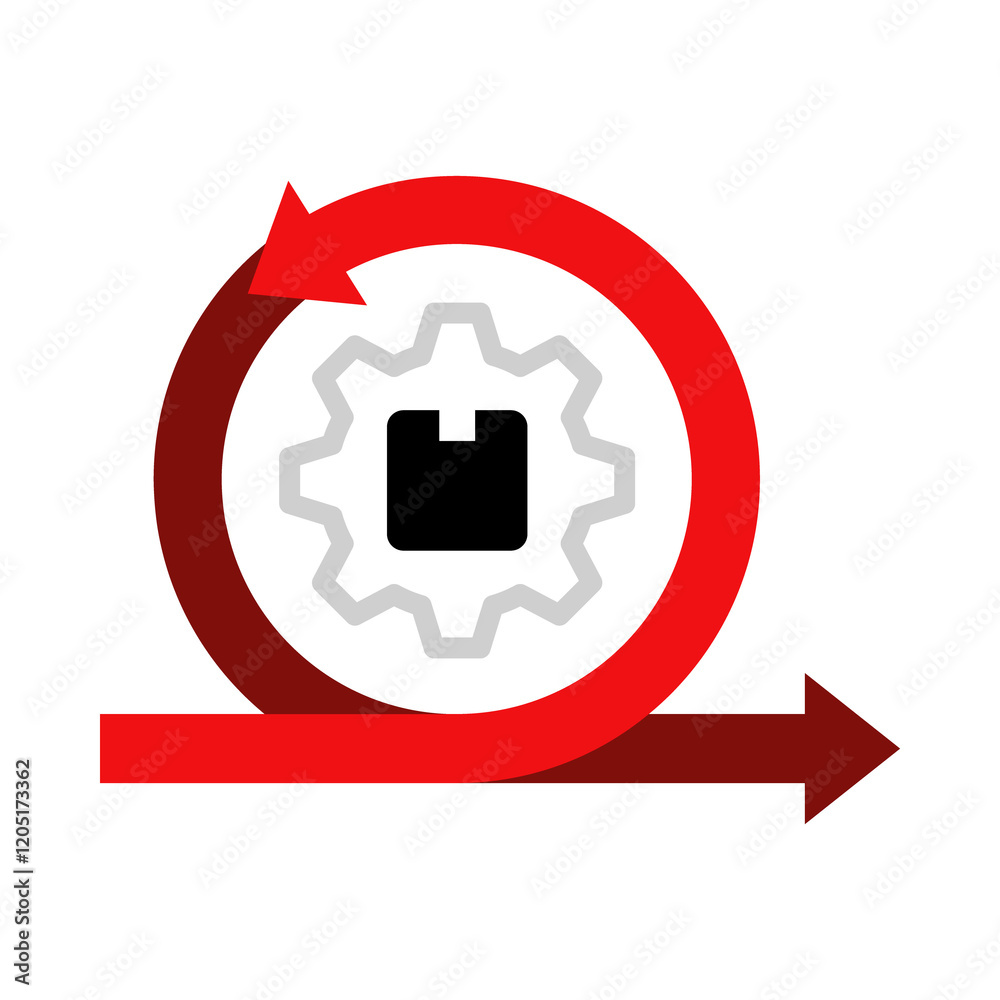 Poster Incremental Delivery – Arrows Representing Stepwise Development ...