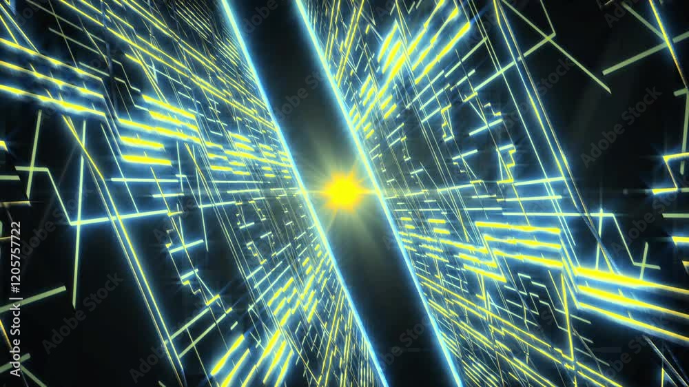 Data transfer and future technology, cyber security concept background ...