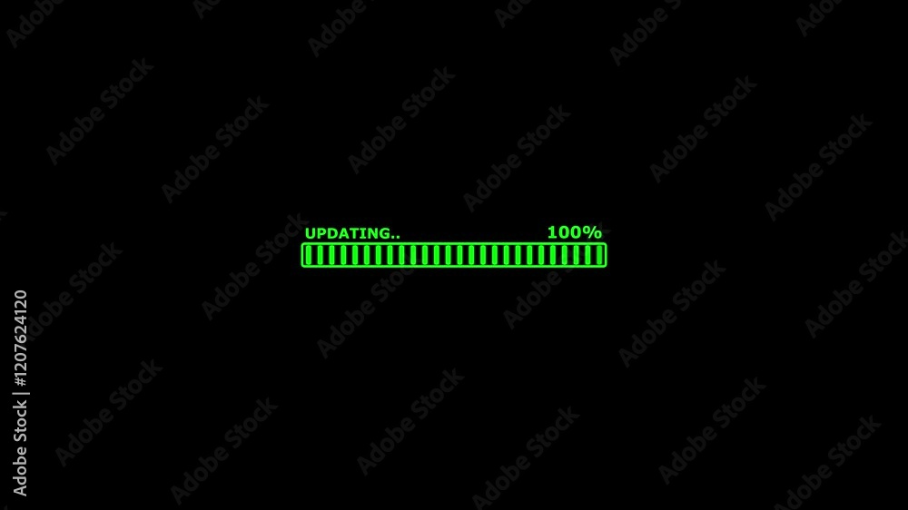 Updating progress bar, Install app patch, new version, Improved ...