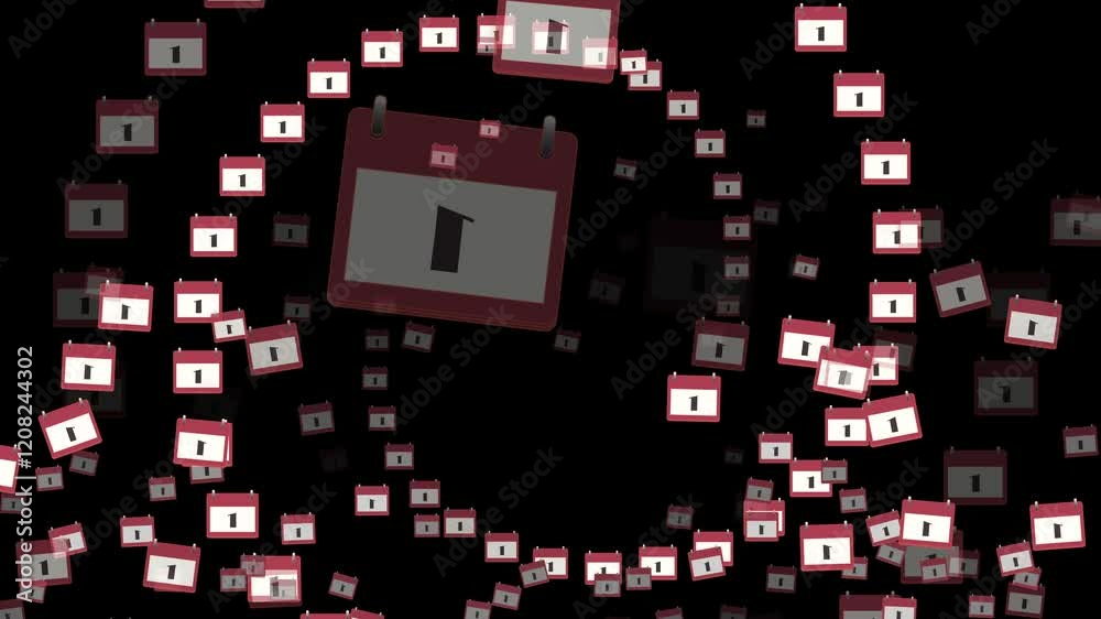 calendar emoji, animated calendar, date emoji, monthly calendar, event ...