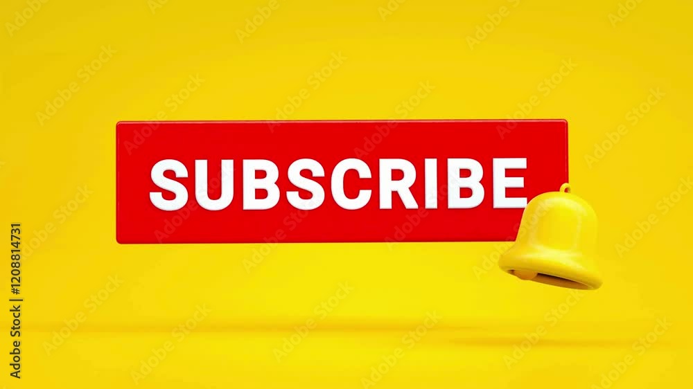 Free YouTube Subscribe Notification Green Screen, Black & Green ...