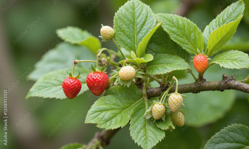 Poster Korean Strawberry Tree (Arbutus andrachne) This small evergreen ...