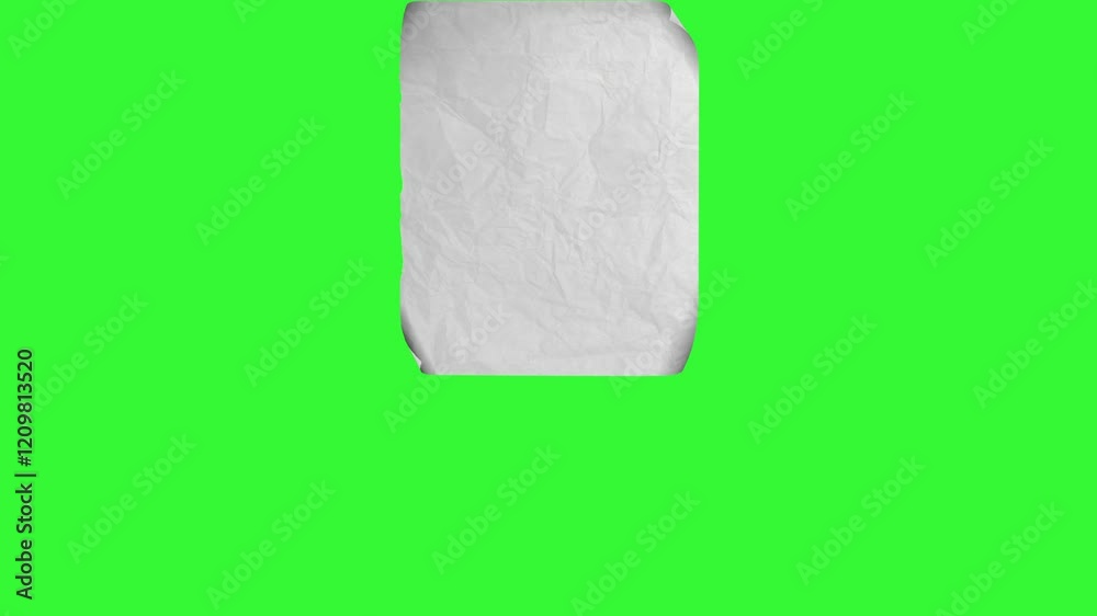 vintage wrinkled Unrolling paper, album, Parchment Scroll Rolling in ...