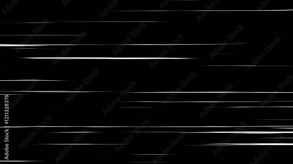 4K Animation Loop Anime Comic Speed Lines. Anime motion background ...